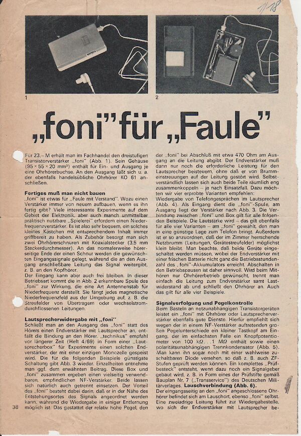 "foni" für "Faule" | Uniadmin